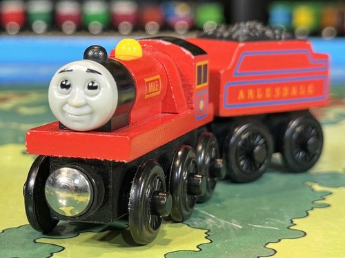 MIKE - Thomas & Friends Wooden Railway Toy Train Engine Arlesdale Rare ...