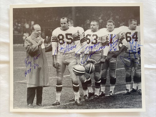 Autographed Ray Scott, Max McGee, Fuzzy Thurston, Jim Ringo, Jerry ...
