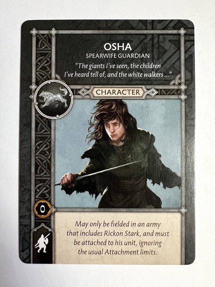 Stark OSHA, SPEARWIFE GUARDIAN (2021-present) - A Song Of Ice & Fire ...