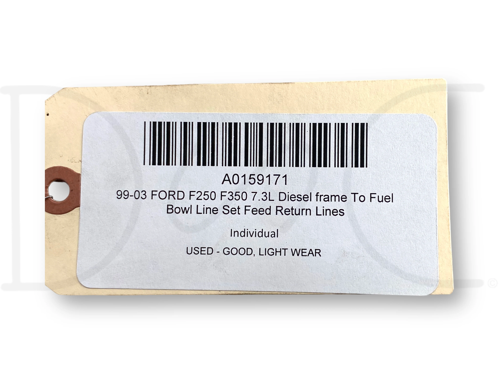 99-03 Ford F250 F350 7.3L Diesel Frame To Fuel Bowl Line Set Feed ...