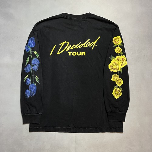 Big Sean I Decided Tour Long Sleeve Rap Tee Shirt Flowers Medium | eBay