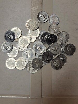 34 SHELL, PRESIDENT TOKENS, NICE SHAPE TJ | eBay