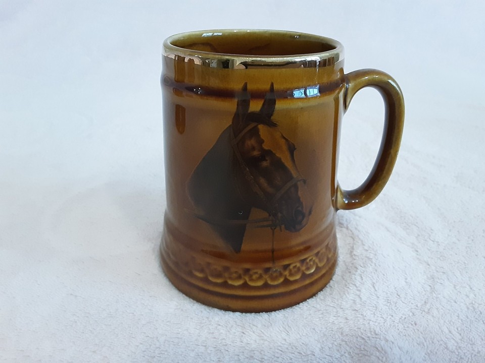 Lord Nelson Pottery Tankards x 4 - horse related designs lot 1 | eBay