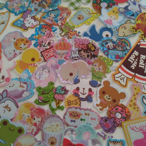 70 Heisei retro flake stickers #1e4071 | eBay