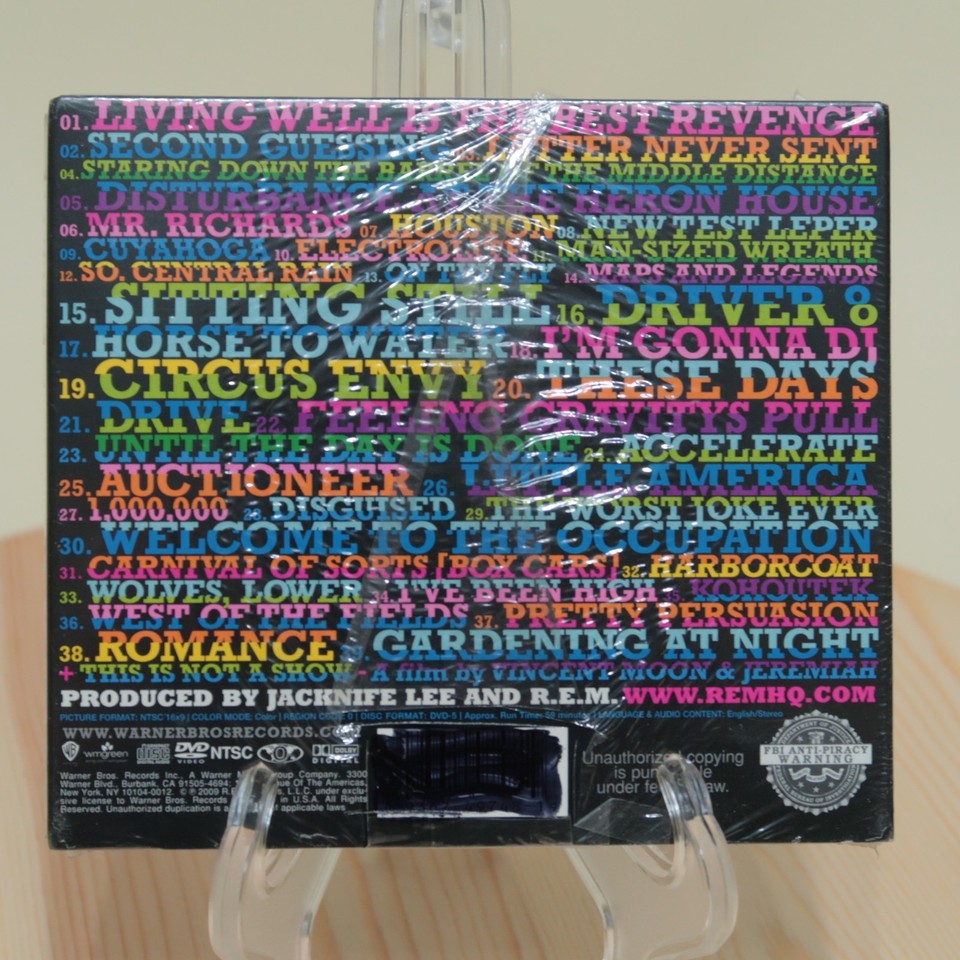 REM Live At The Olympia In Dublin 39 Songs 2 CD + DVD Special Edition ...