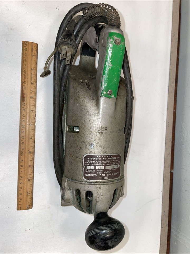 Vintage Skil Model 525 Locomotive Belt Sander - Working Condition | eBay