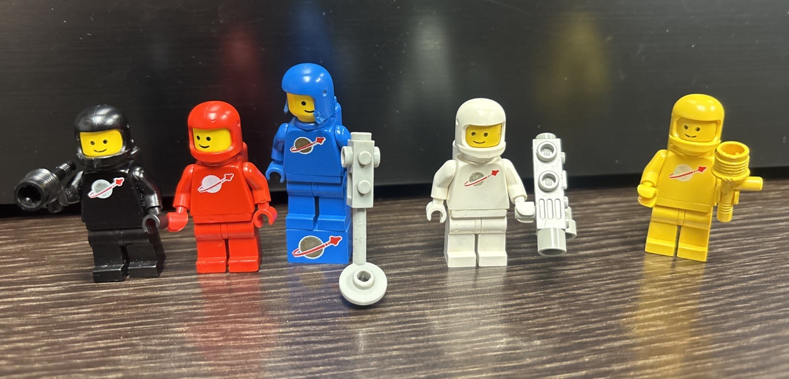 Vintage Lego Minifigures Lot Of 5 1980’s Space Astronauts People ...