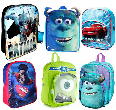 Kids Character School Backpack Rucksack Bag Brand New | eBay UK