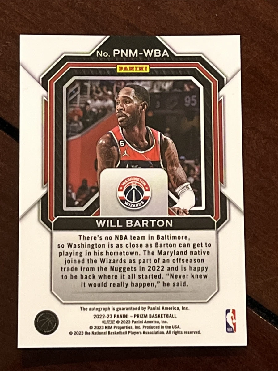 Will Barton 2022