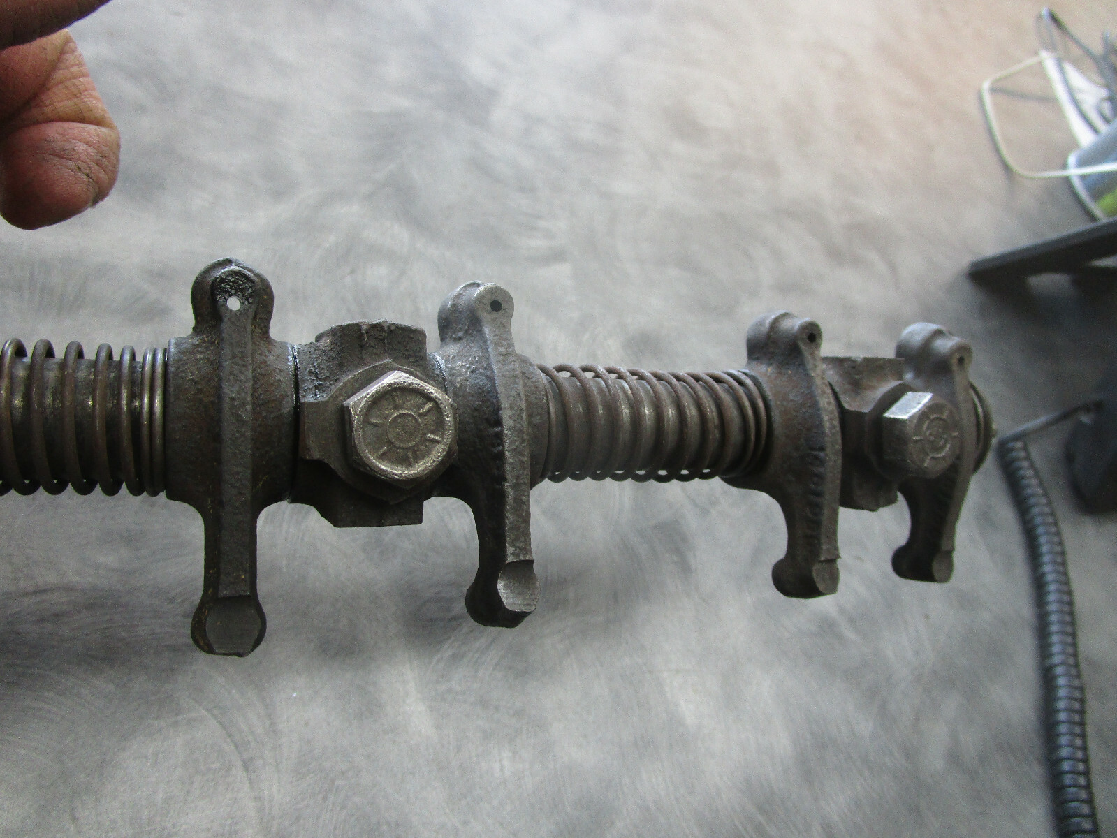1958-1963 Cadillac 365 390 Rocker Shaft Assembly | 1X Rocker Arm ...