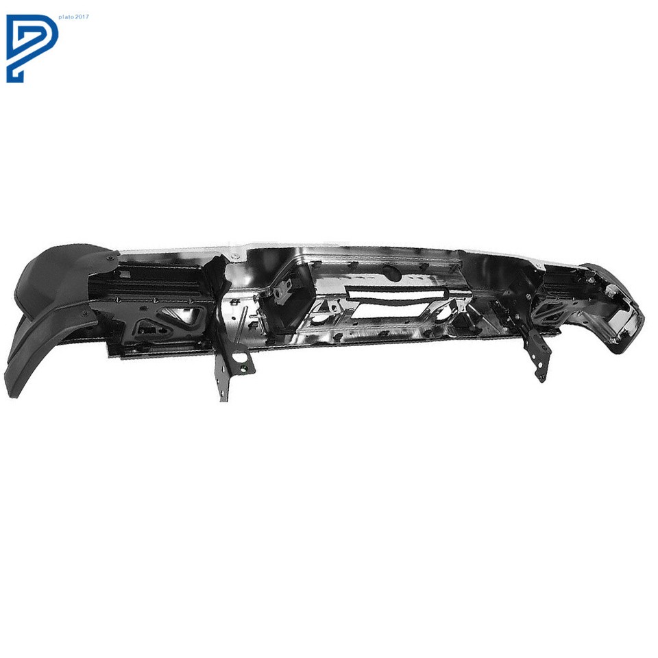 Rear Step Bumper Assembly Chrome For Chevy Silverado GMC Sierra 1500 ...
