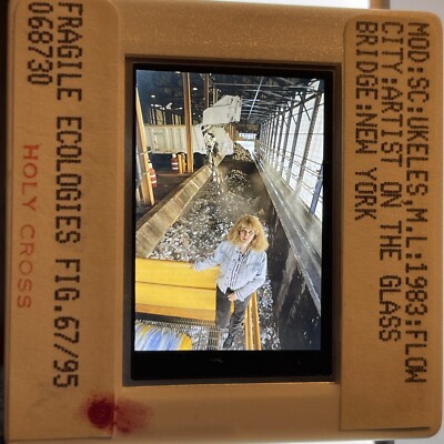 Mierle Laderman Ukeles “Artist On Bridge” 35mm American Feminist Art ...