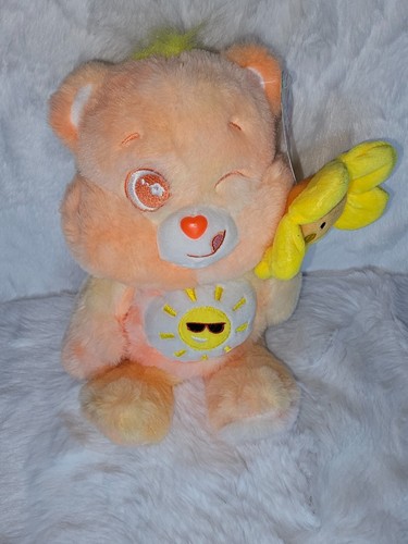 Canadian-Exclusive Spring Care Bears - Funshine with Flower | eBay