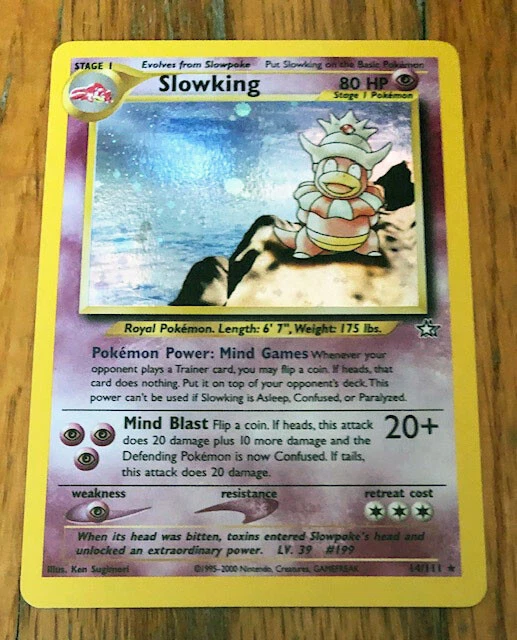 Slowking Pokemon Card