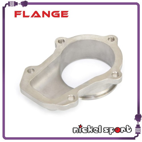 Turbo Dump Down Pipe Flange Adapter 5 Bolt to 3" V-band Ford XR6 FALCON ...