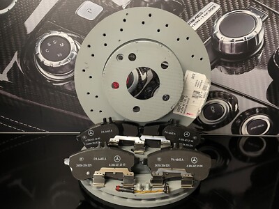 Genuine Mercedes-Benz W204 C-Class C200 220 250 AMG Front Brake Discs ...
