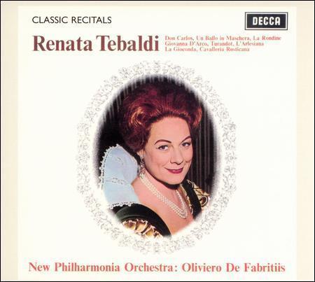 Classic Recitals: Renata Tebaldi (CD, Feb-2006, Decca) for sale online ...