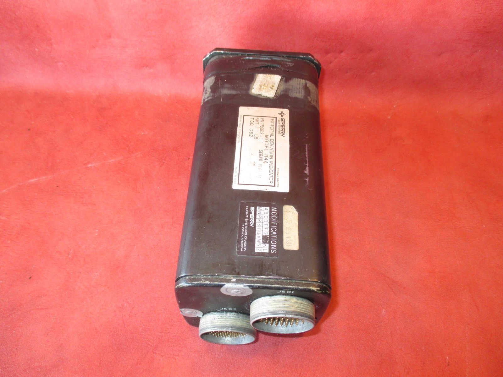 Sperry Flight Systems R4A Pictorial Deviation Indicator PN 1783662-313 ...