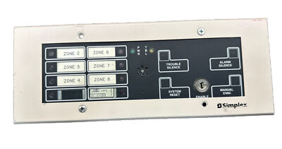 Industrial Fire Protection - Simplex Annunciator