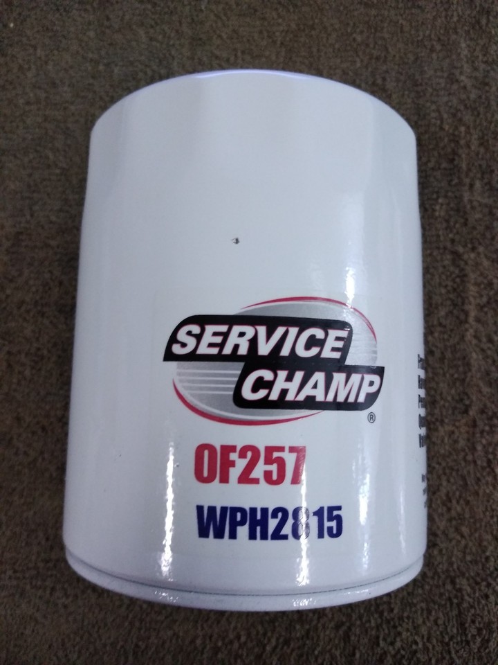 NEW Service Champ Oil Filter OF257 / WPH2815 / PH2815 / PH3569 | eBay