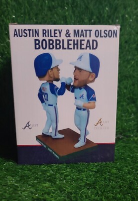 Austin Riley & Matt Olson Atlanta Braves A-List Bobblehead FREE ...