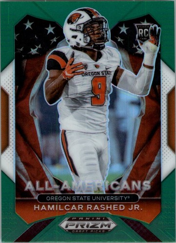 2021 Panini Prizm Draft Picks Prizms Green #189 Hamilcar Rashed Jr. AA ...
