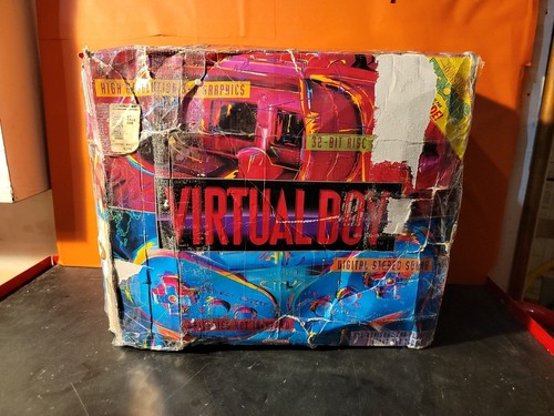 Vtg Nintendo Virtual Boy Console Box Only ~ Please See Pics & Read ...