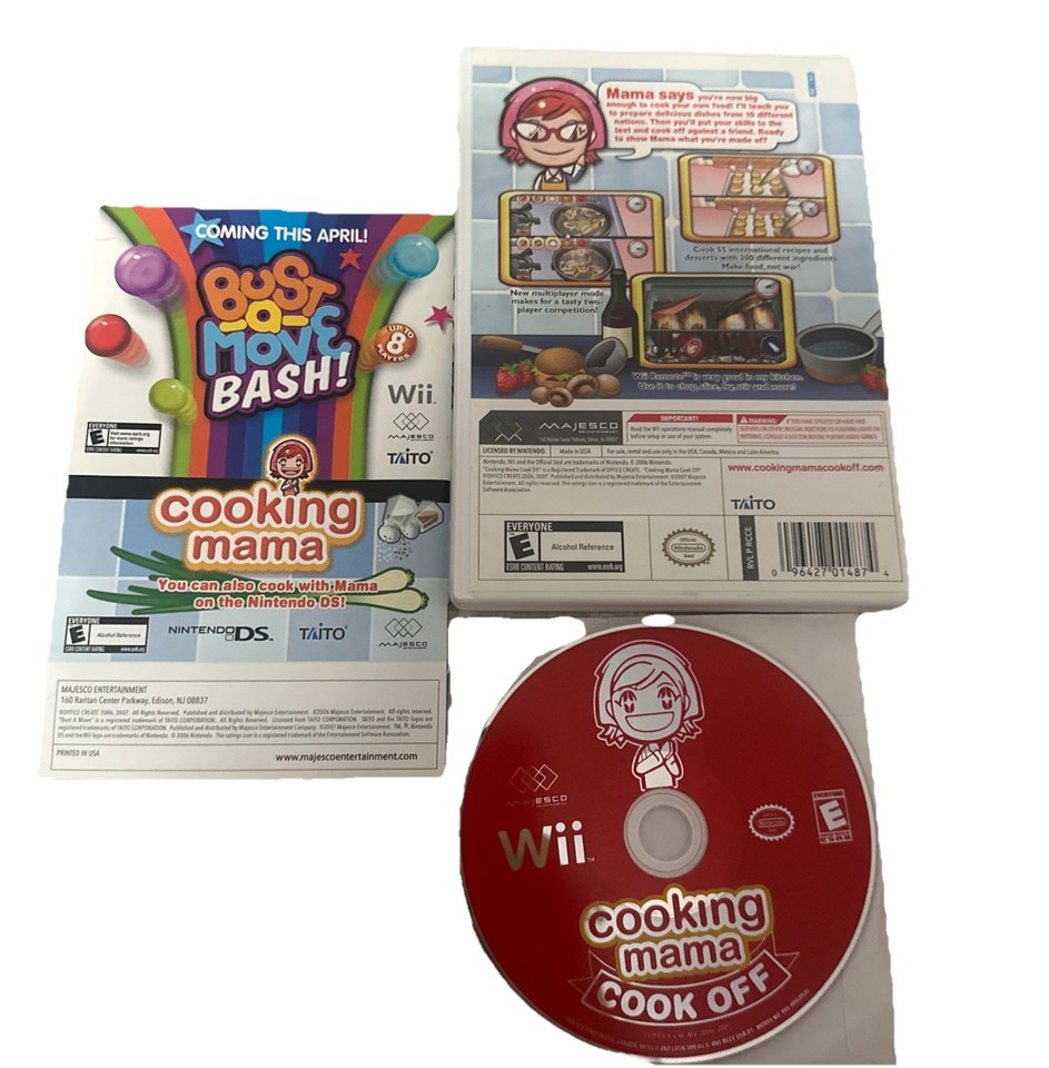 Cooking Mama Cook Off Nintendo Wii 2006 Complete! | eBay