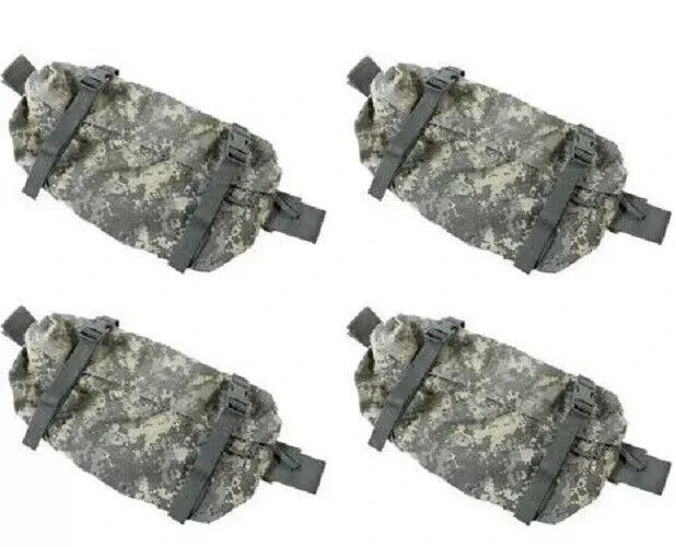 4 Pack USGI Waist Pack ACU Molle II Butt Pack NSN 8465-01-524-7263 | eBay