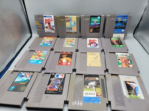 Nintendo NES Classic Lot of 18 Games - Tested/Working Cartridges Only ...