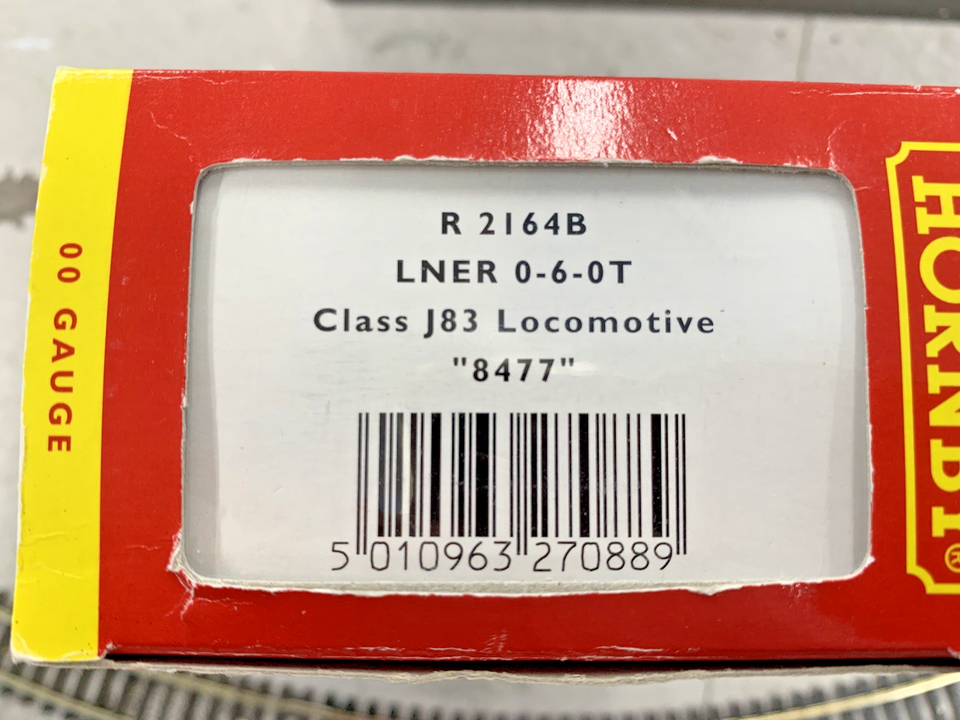 Hornby R2164B Class J83 0-6-0T LNER Locomotive 8477 OO Gauge | eBay UK