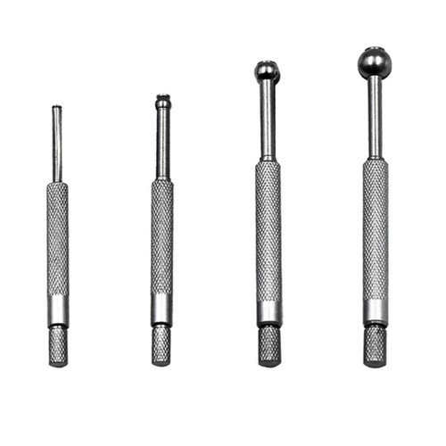 4 Pcs Telescopic Gauge Spherical Hole Bore Micrometer Set Measuring ...