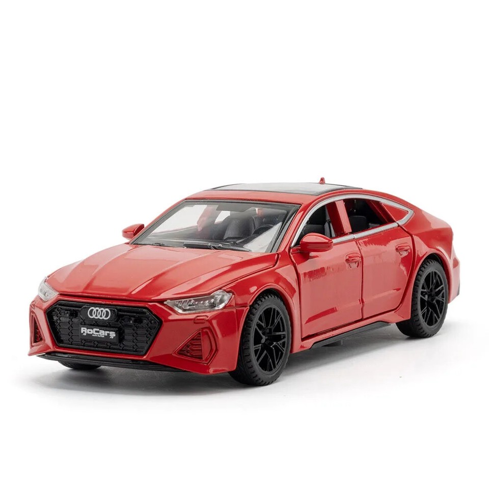 1:32 Audi RS7 Sportback Model Toy Cars Alloy Diecast 6 Doors Opened ...