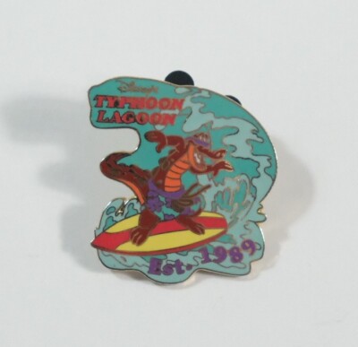 Disney WDW Typhoon Lagoon Lagoona Gator Water Parks Pin | eBay