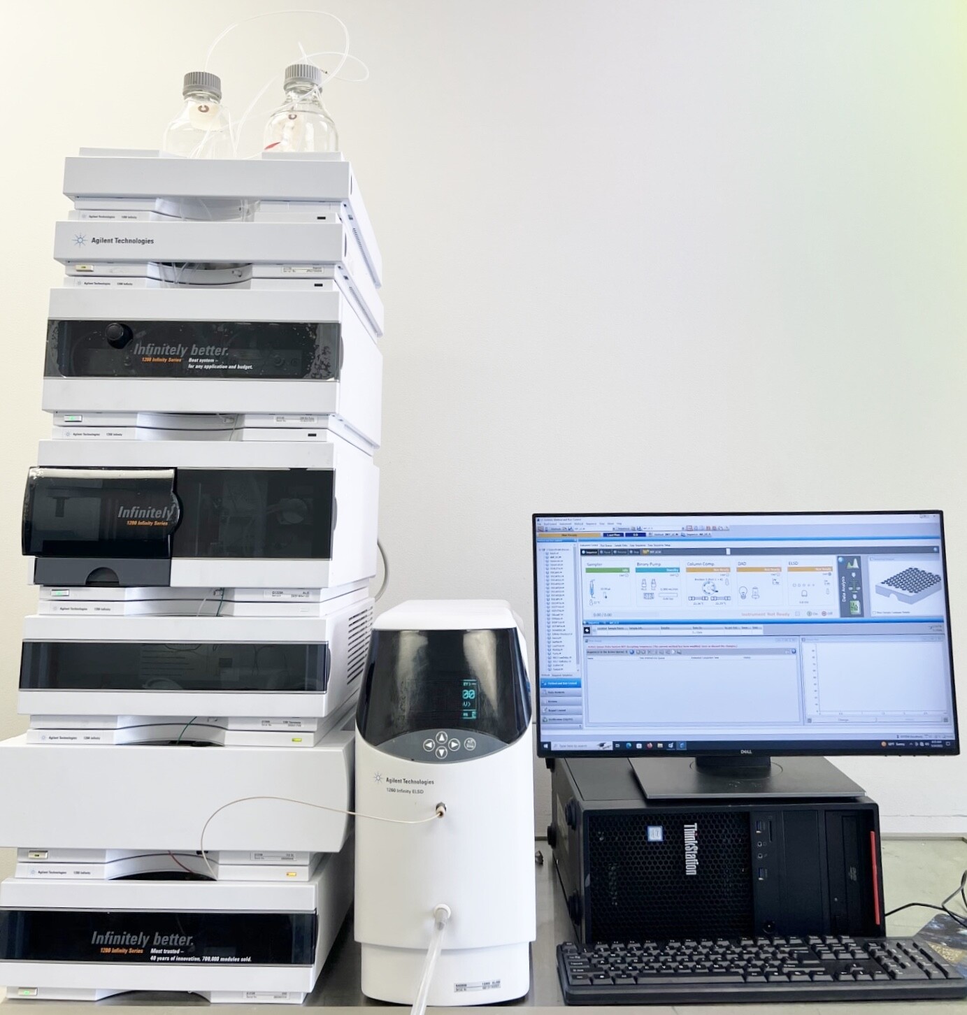 Agilent 1260 Infinity Chromatography HPLC Complete System for sale ...