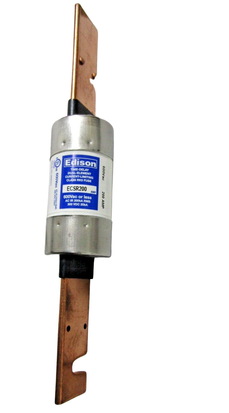 Edison ECSR200 600V, 200A Time Delay Electrical Fuse for sale online | eBay