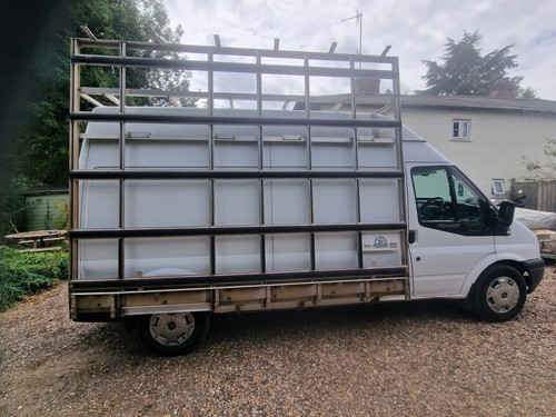 TRANSIT 350 TREND MK 7 window fitters van with frail | eBay