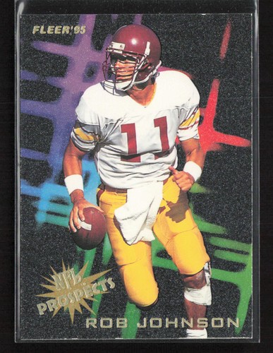1995 Fleer NFL Prospects #11 Rob Johnson USC Trojans | eBay