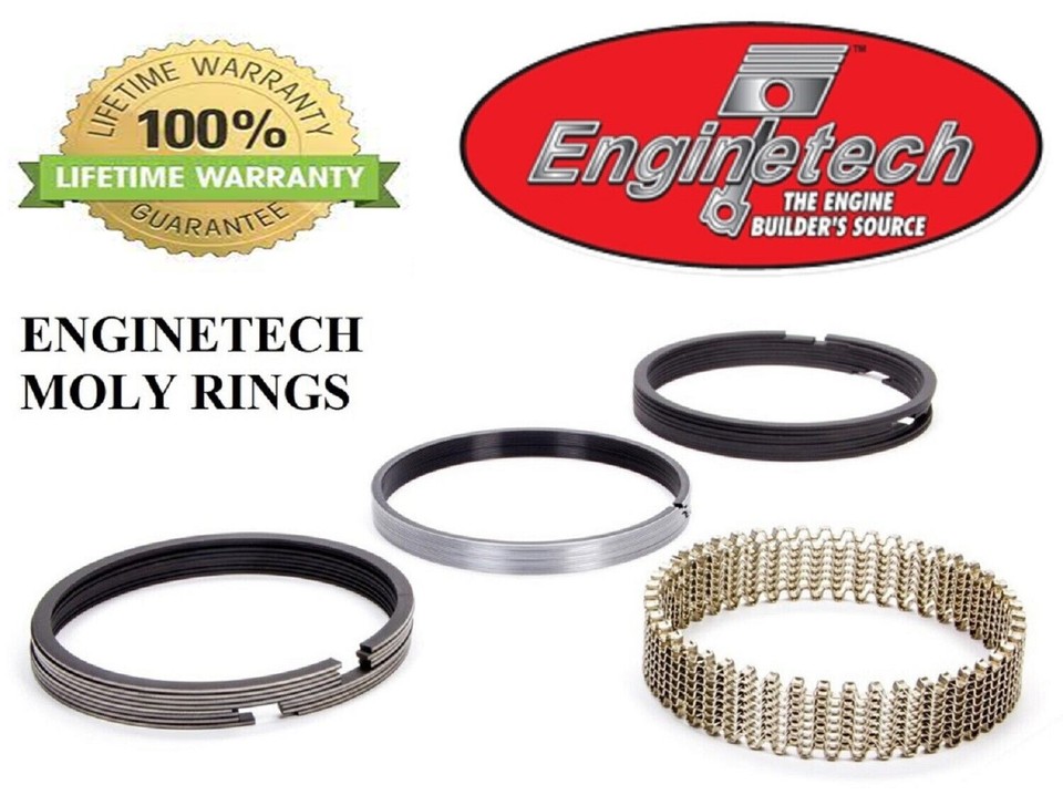 Chrysler Dodge Mopar 360 5.9 V8 Enginetech Pistons With Moly Rings 1993 ...