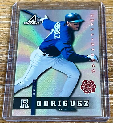 ALEX RODRIGUEZ 1998 Pinnacle Plus ALL-STAR ARTIST PROOF FOIL ! SEATTLE ...