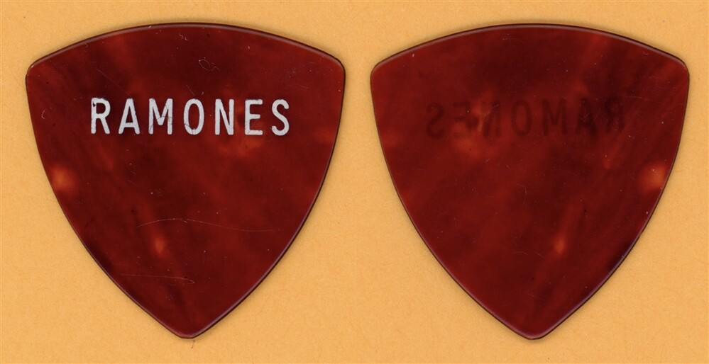 Ramones Johnny and Dee Dee 1st Vintage Guitar Pick - 1978 Road to Ruin ...