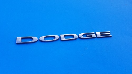 DODGE AVENGER GRAND CARAVAN DART JOURNEY REAR GATE EMBLEM LOGO BADGE ...