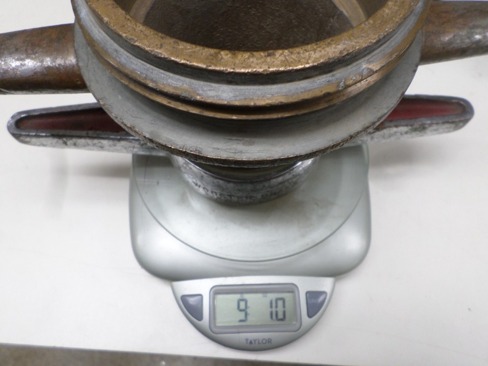 Vintage Elkhart Wooster Brass Swivel Adapter & Reducer Fire Hydrant ...