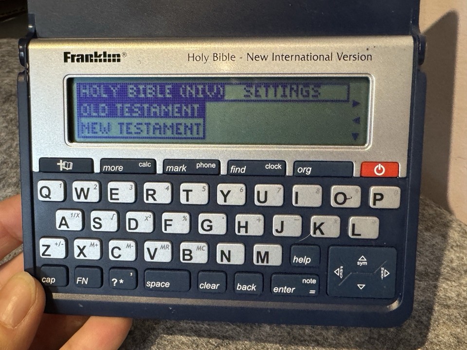 Franklin Electronic Holy Bible New International Version NIV-570 w ...