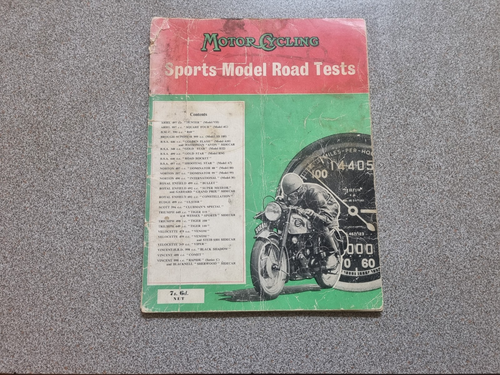 VINTAGE MOTORCYCLE 1959 ROAD TEST MAGAZINE VINCENT NORTON BSA & MORE | eBay