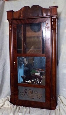 Silas Hoadley "Franklin Clocks" Upside Down Movement CASE ONLY" | eBay