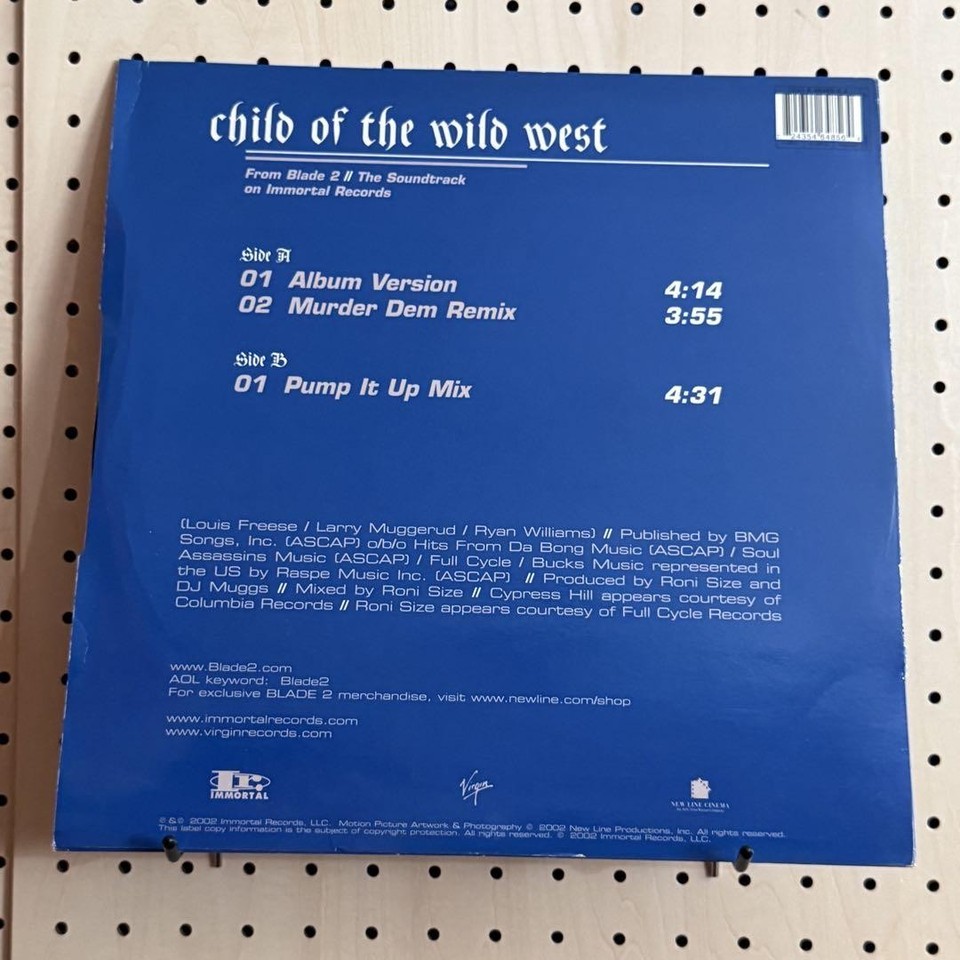 Roni Size Cypress Hill - Child Of 12 In | eBay