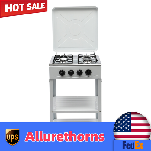 Commercial Restaurant Kitchen Stand 4 Burners Cooking Gas Stove Set ...