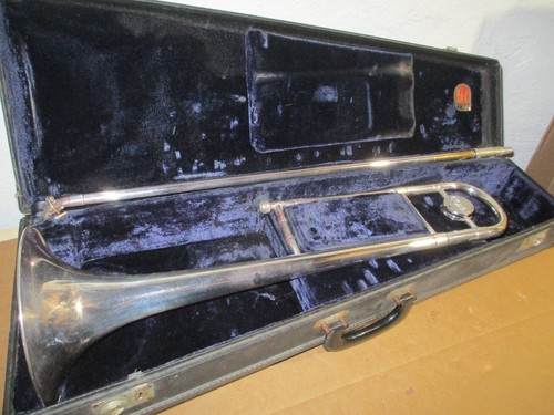 CONN USA 5H PROFESSIONAL MODEL TROMBONE - Silver Plate | eBay