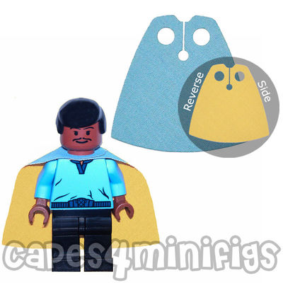 CUSTOM Cape for your Lego Lando Calrissian minifig CAPE ONLY | eBay UK